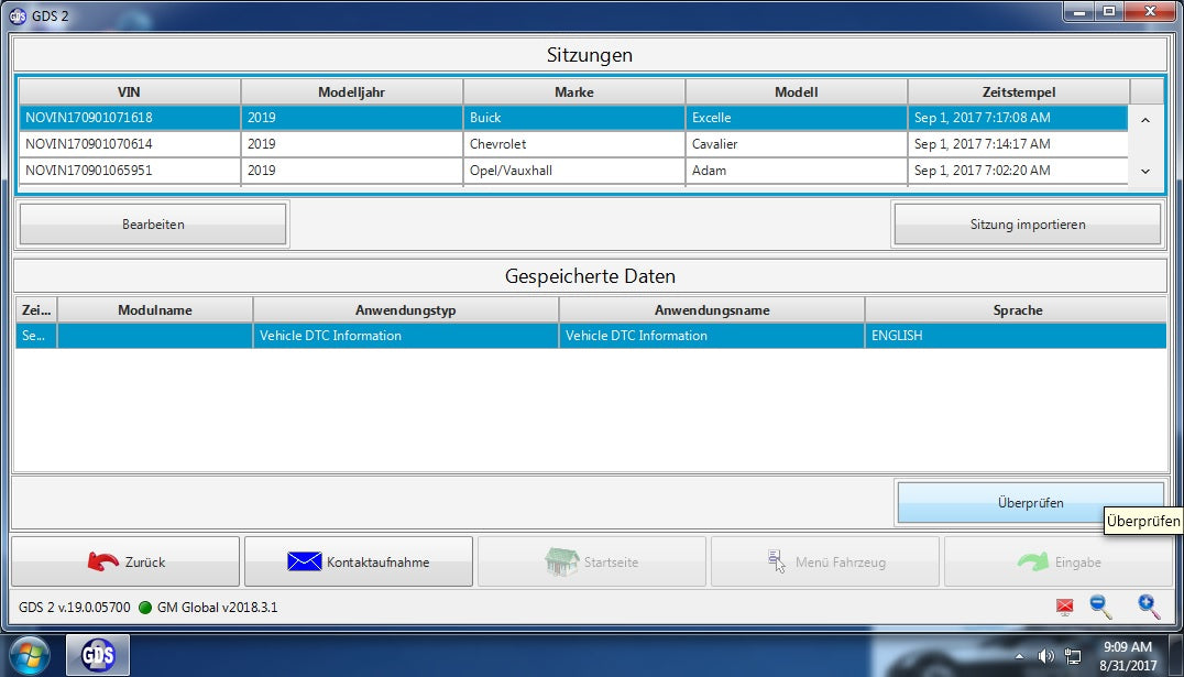 Opel Vauxhall Global TIS Car v36.0 V32, Diagnostic Software for GM ...