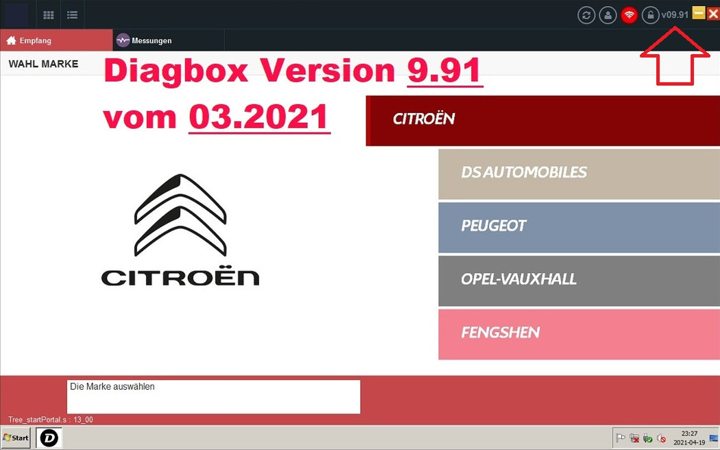 DiagBox 9.91 (03 / 2021) VM – Diagnostics & Programming for Peugeot ...